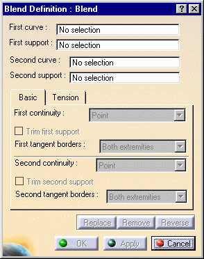 Creating Blended Surfaces